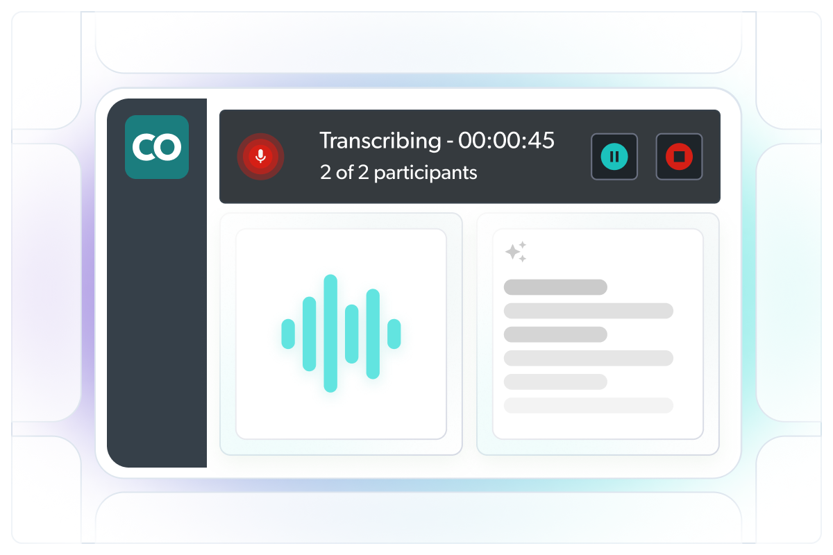 AI Scribe Powered By Coviu Assist